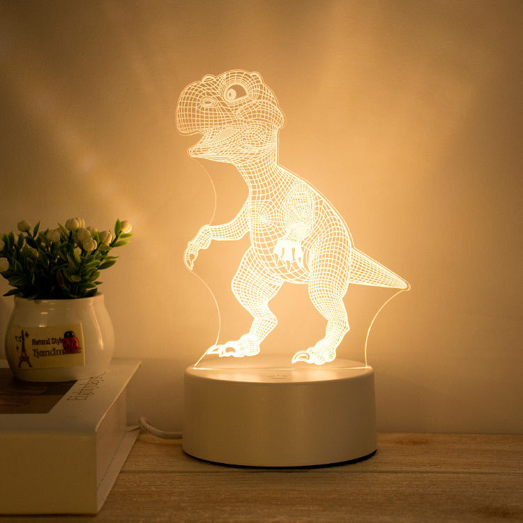 3D Illusion LED Night Lights in Various Shapes - Personalized Gifts ...