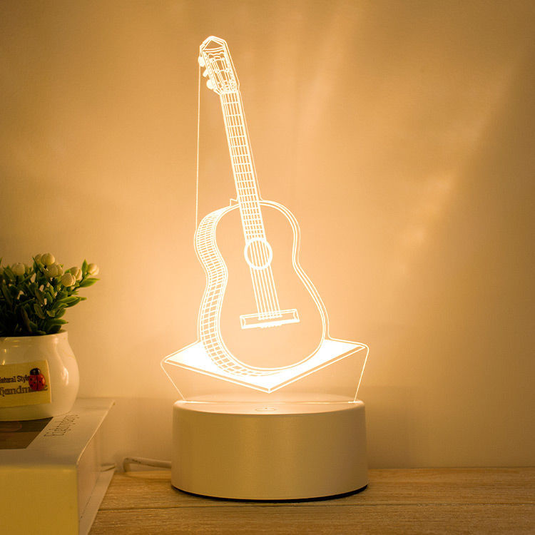 3D Illusion LED Night Lights in Various Shapes - Personalized Gifts ...