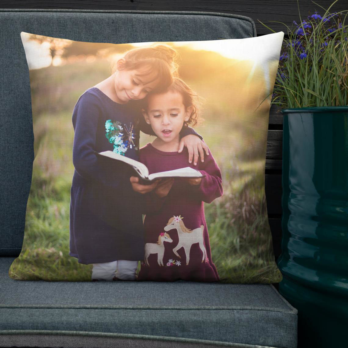 Personalized Throw Photo Pillow - Design With Your Lovely Photo ...