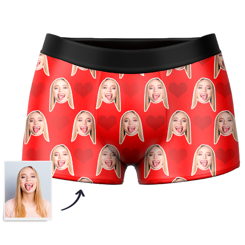 Custom Men's Heart-shaped Boxer Briefs - Personalized Gifts & Engraved ...