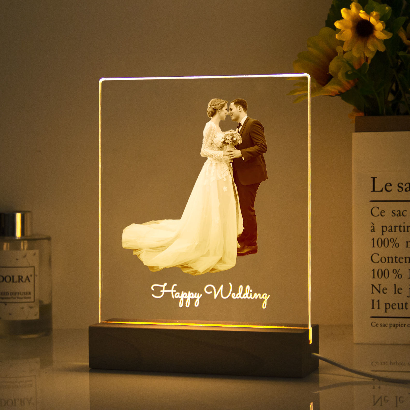 Custom Color Night Light - Personalize With Your Lovely Photo ...
