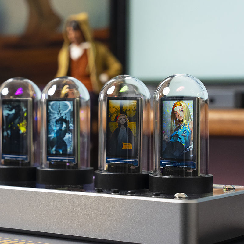 Marvel Colorful IPS Screen Nixie Tube Clock With Premium Gift Packaging ...