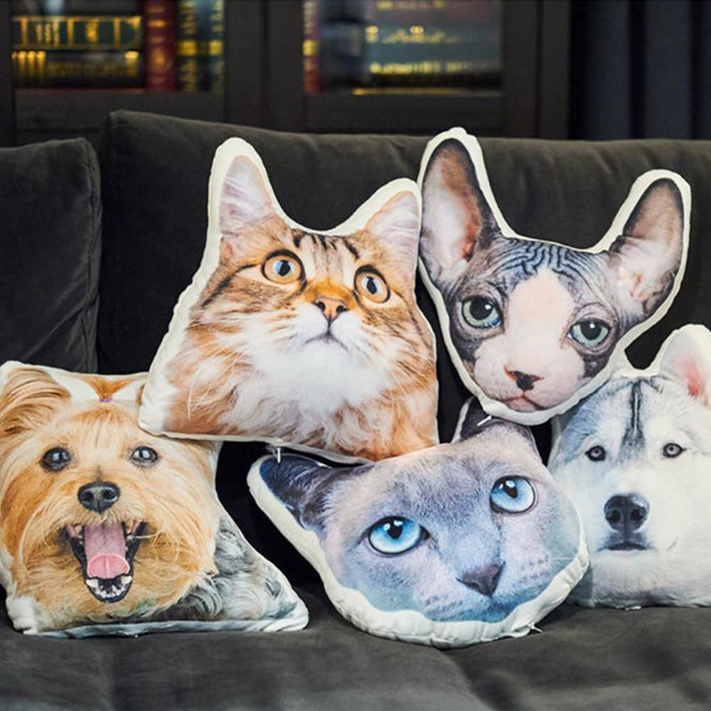 Custom 3D Cat Pillow - Personalize With Your Lovely Pet - Personalized ...