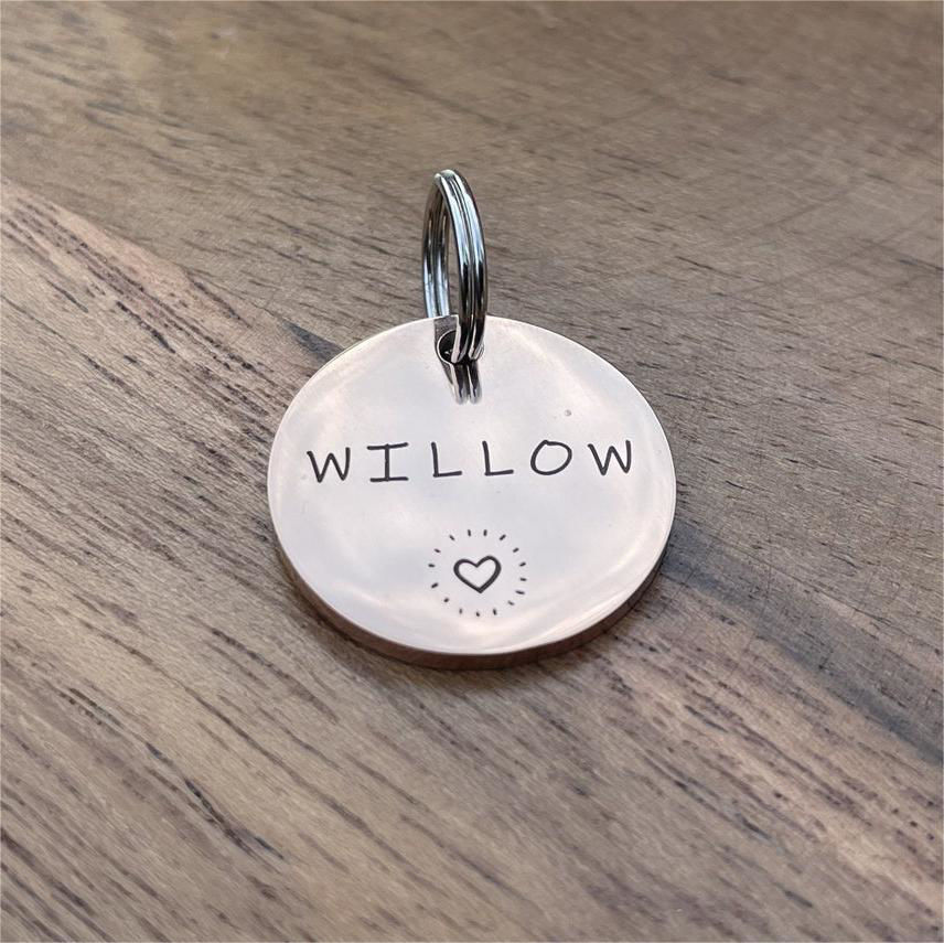 Personalized Cat Name Tag With Telephone Number - Personalized Gifts ...