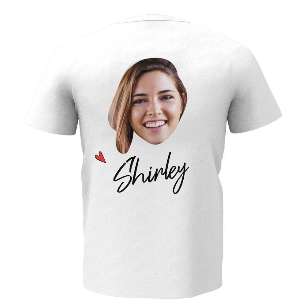 Custom Your Lover Avatar T-Shirts Personalized Picture And Name ...