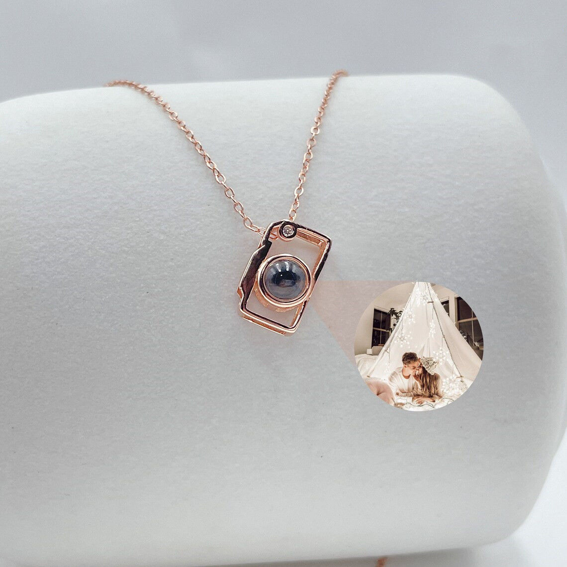 Projection Engraved Camera Necklace Perfect Gift - Personalized Gifts ...