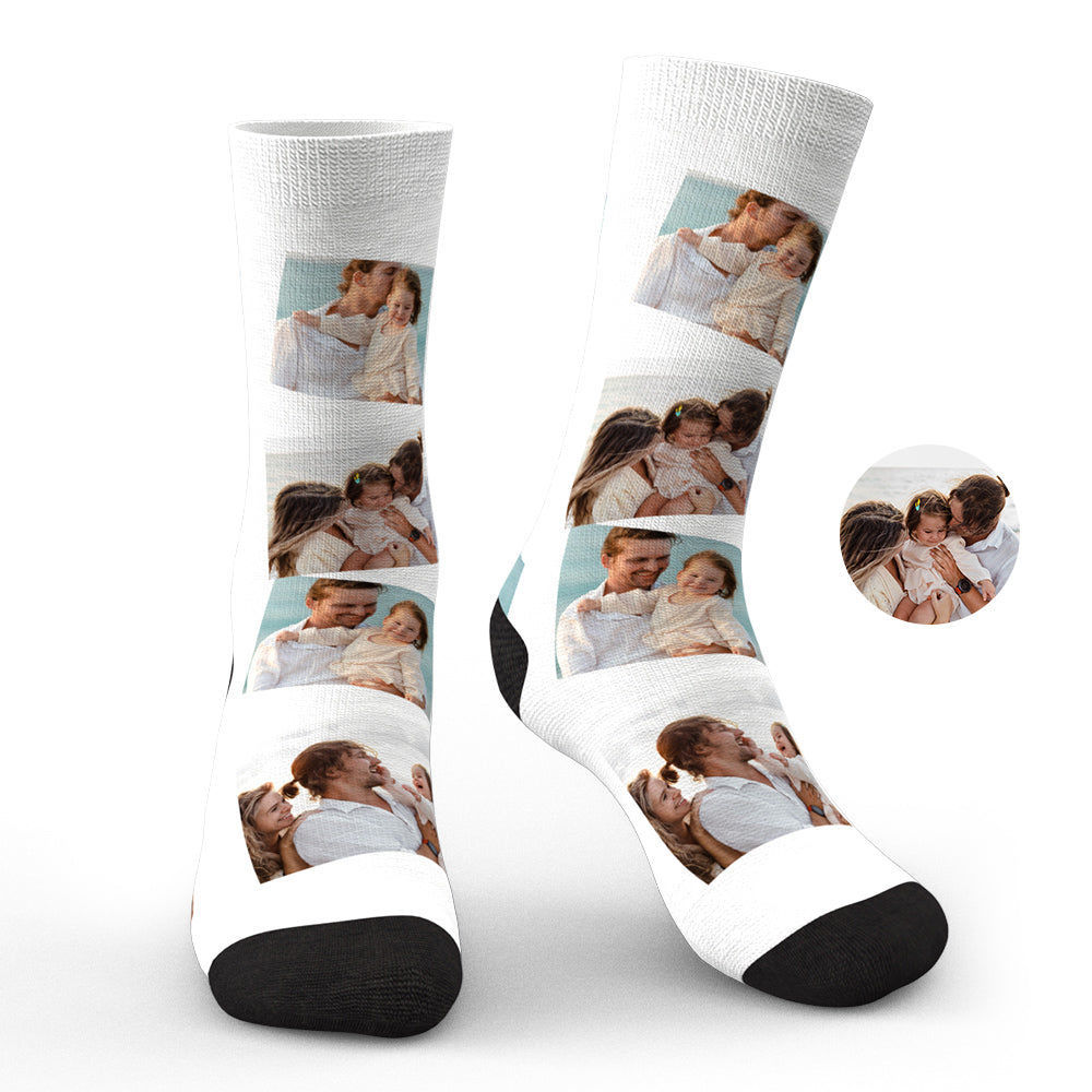Custom Photo Socks Multi-map Fashion Gifts - Personalized Gifts ...