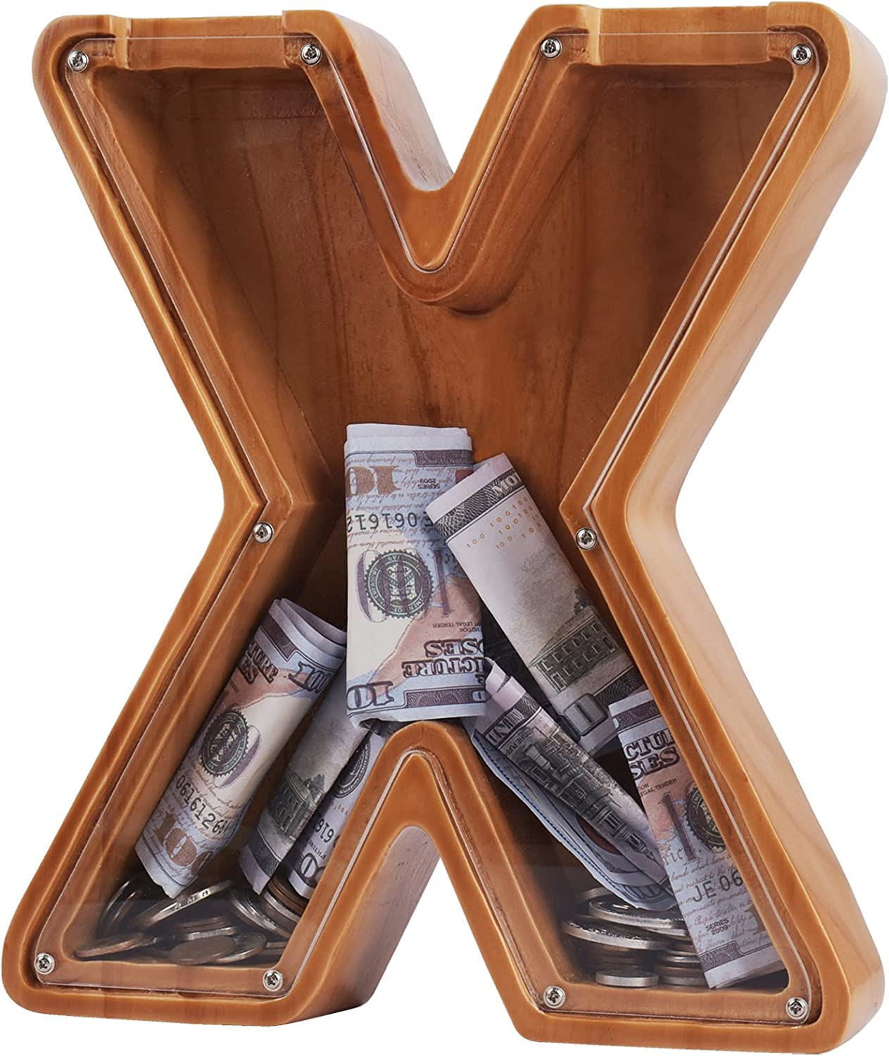 Custom Wooden Piggy Bank for Kids and Adults - Personalized Piggy Banks ...