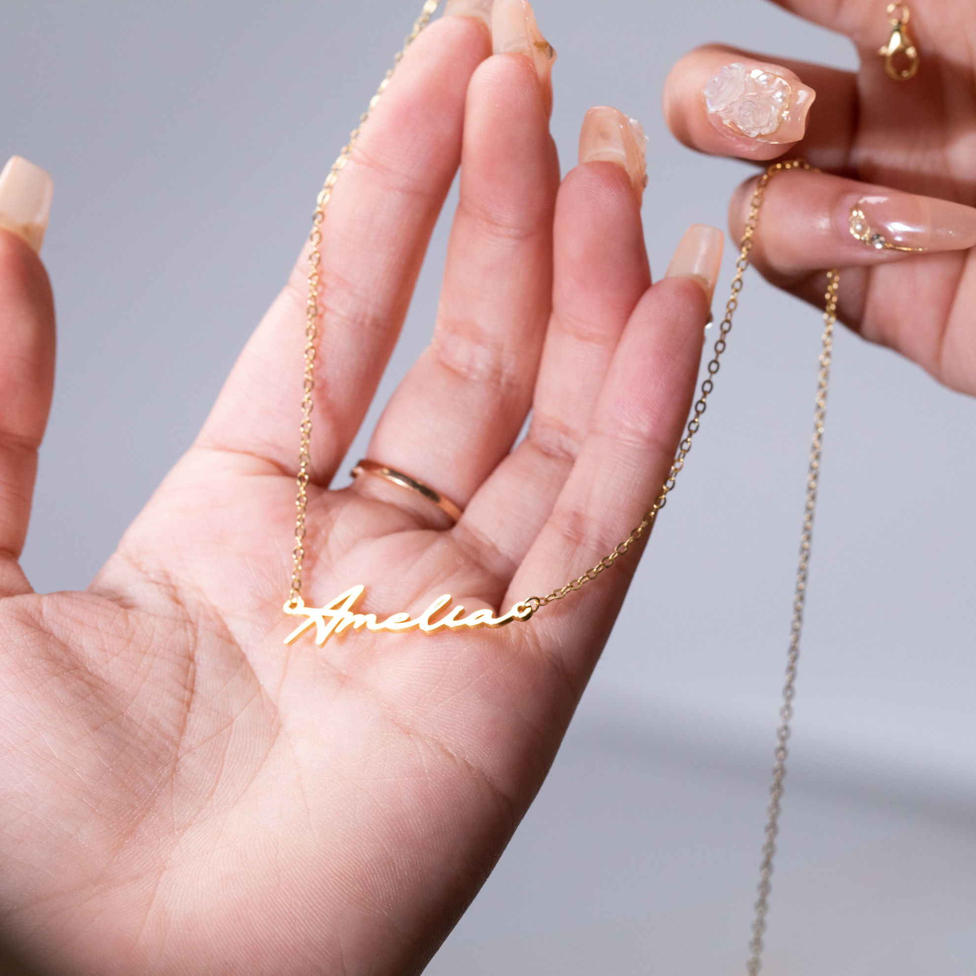 Personalized Name Necklace in Stainless Steel or 925 Sterling Silver ...