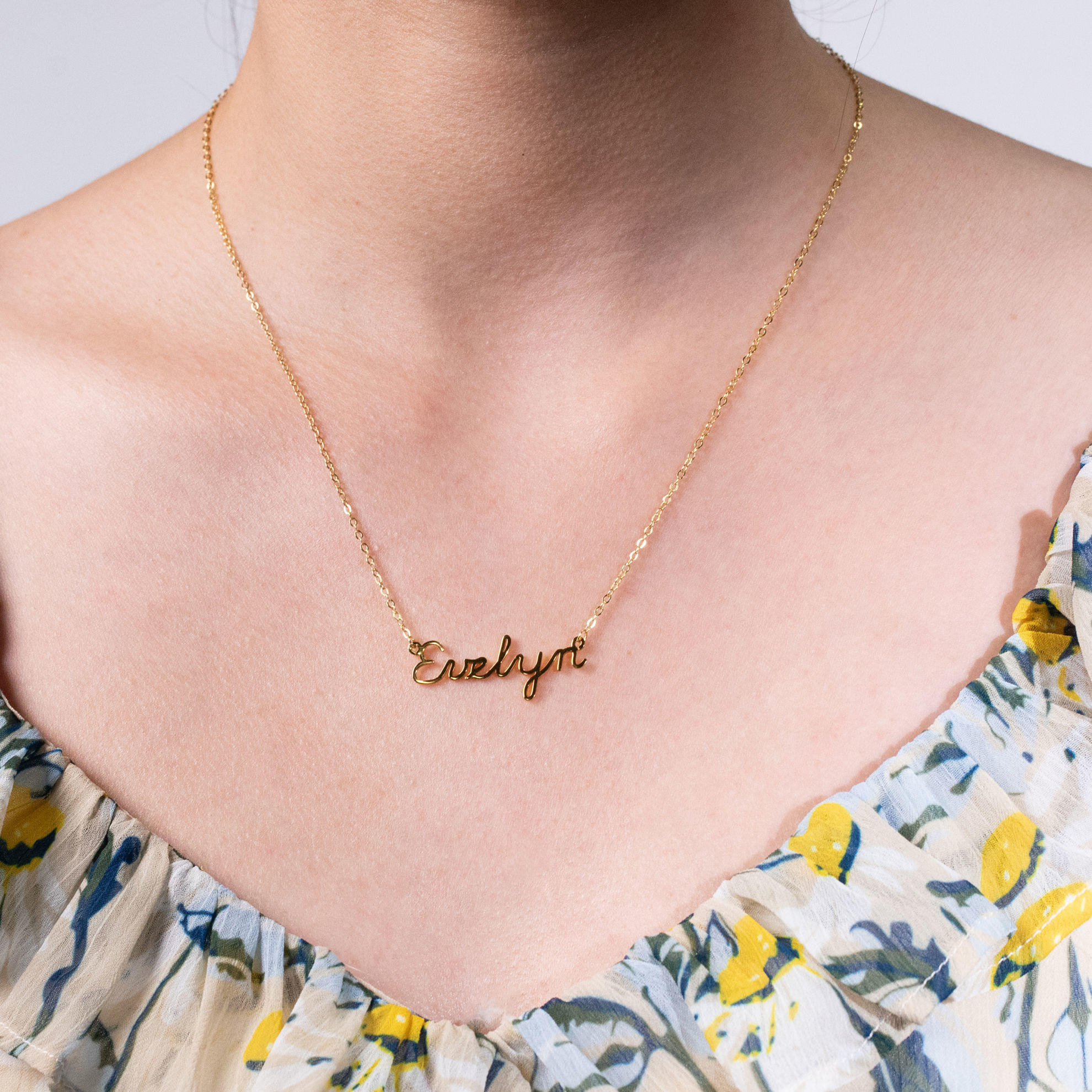 Personalized Name Necklace in Stainless Steel or 925 Sterling Silver ...